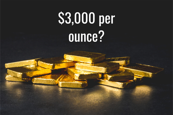 Bank of America: Gold May Reach the $3,000 Mark